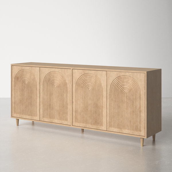 AllModern Claudia 71.75'' Wide Mango Solid Wood Sideboard | Wayfair